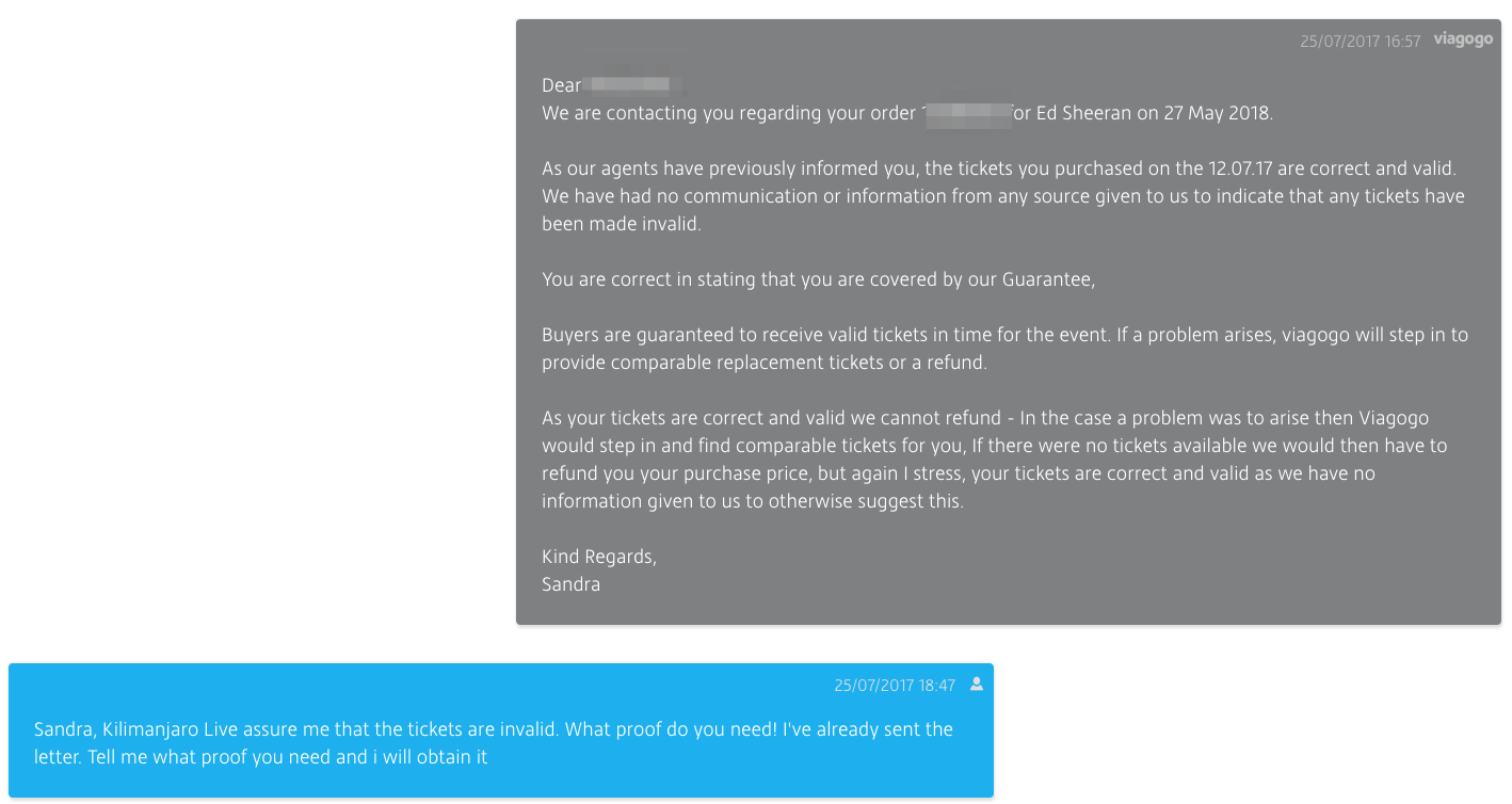 Is Viagogo a Scam? How do you get a refund from Viagogo for Invalid Ed ...
